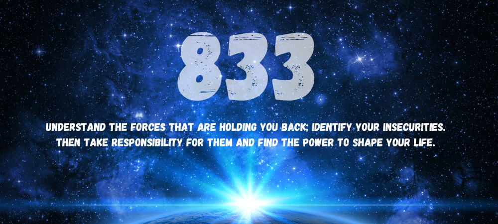 Angel Number 833 Meaning - Altar Gods