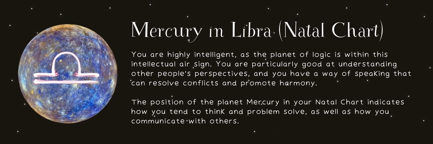 Mercury in Libra: Natal Chart Meaning - Altar Gods