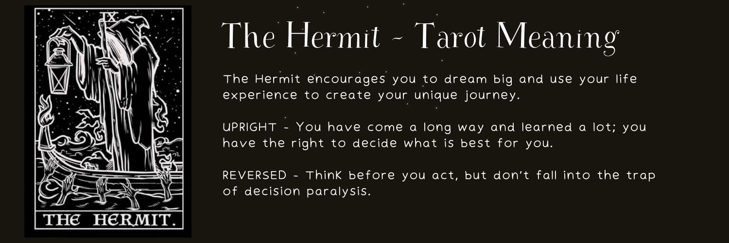 The Hermit - Tarot Card Meaning - Altar Gods