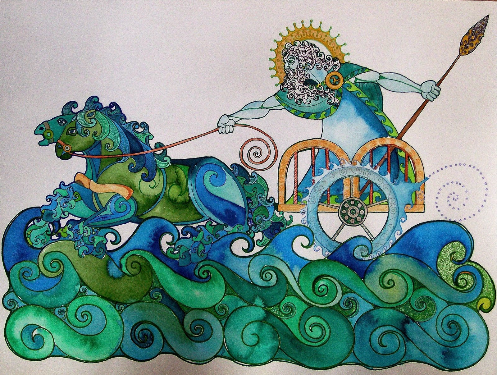 Manannan mac Lir: Irish Celtic God of the Sea - Altar Gods