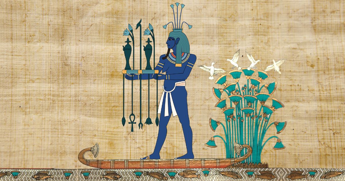 Hapi, The Egyptian God of the Nile Inundation - Altar Gods